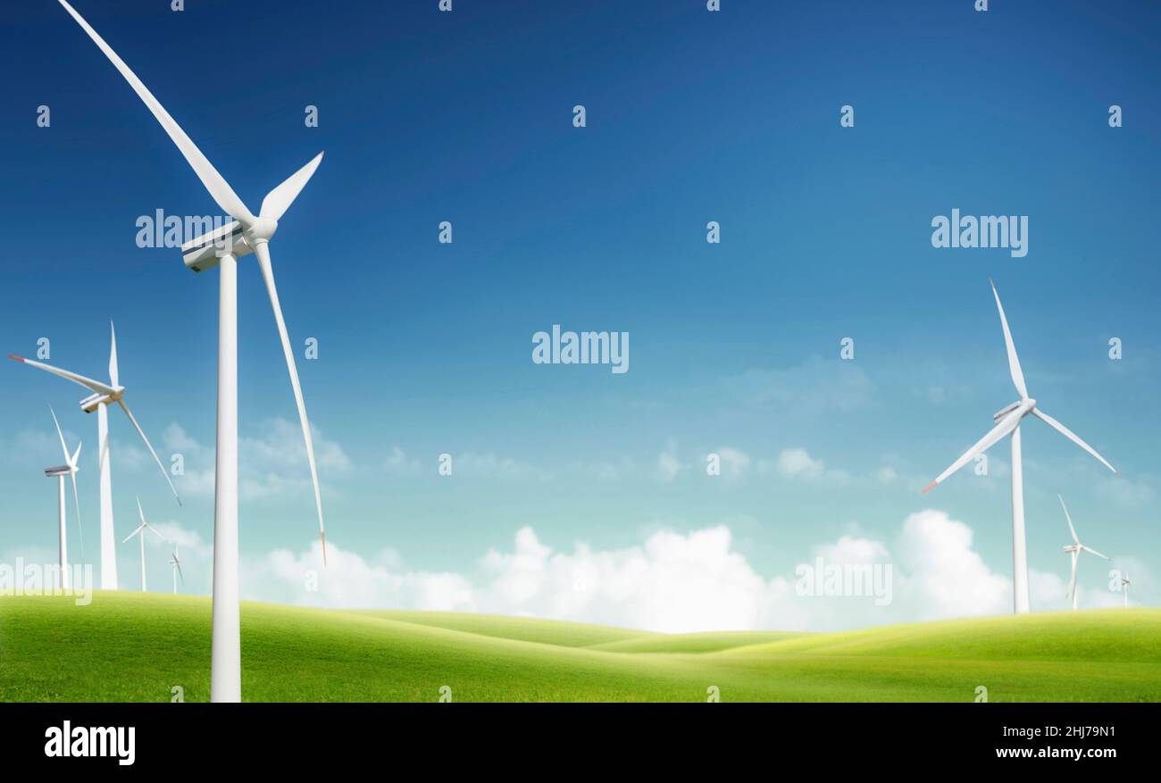 Eco-friendly energy wind power generator for the global environment ...