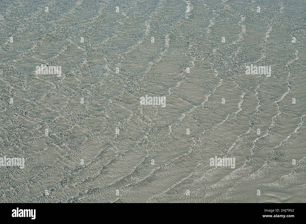 Ripples in shallow sea water background. Crystal clear water texture ...