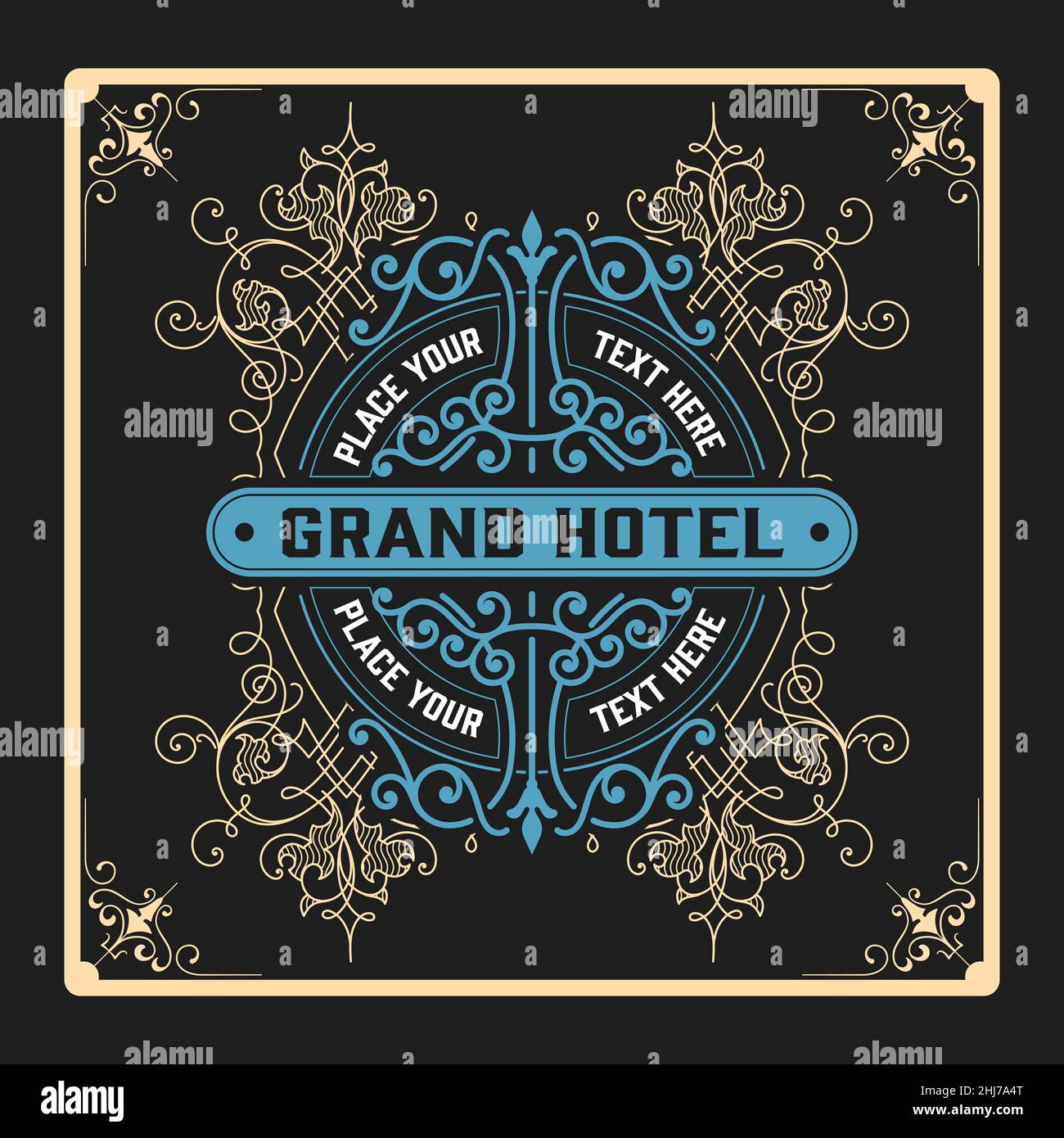 Western card with vintage style Stock Vector Image & Art - Alamy