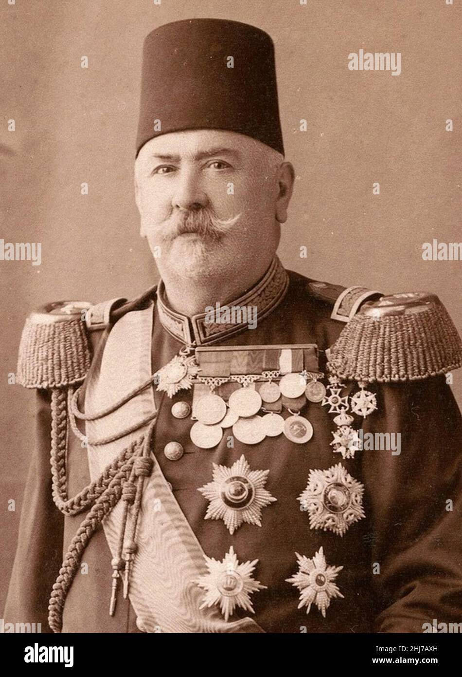 Széchenyi Ödön gróf 1900 körül v1 (Sebah & Joaillier Stock Photo - Alamy