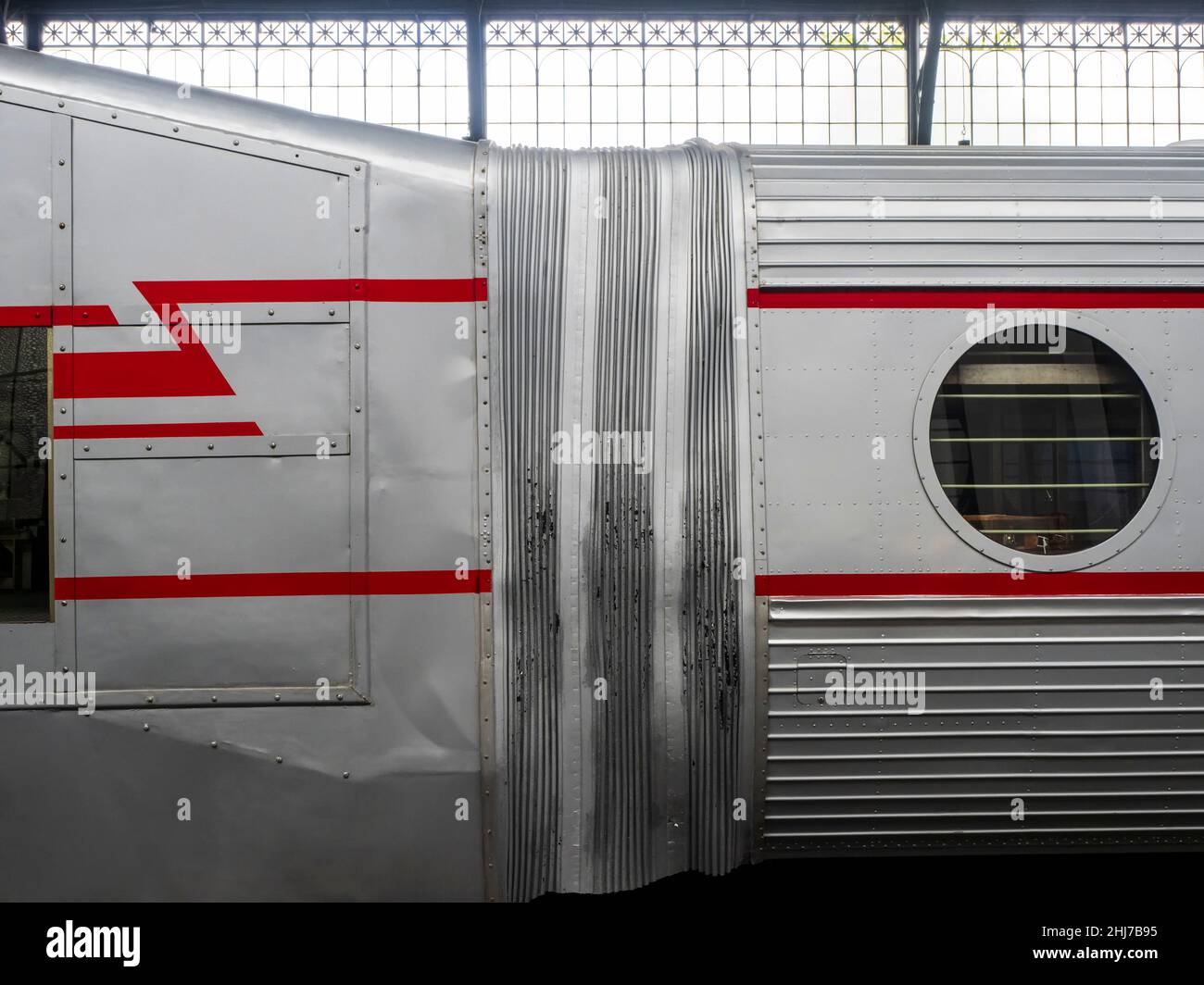 Vintage steam passenger train carriage Stock Photo - Alamy