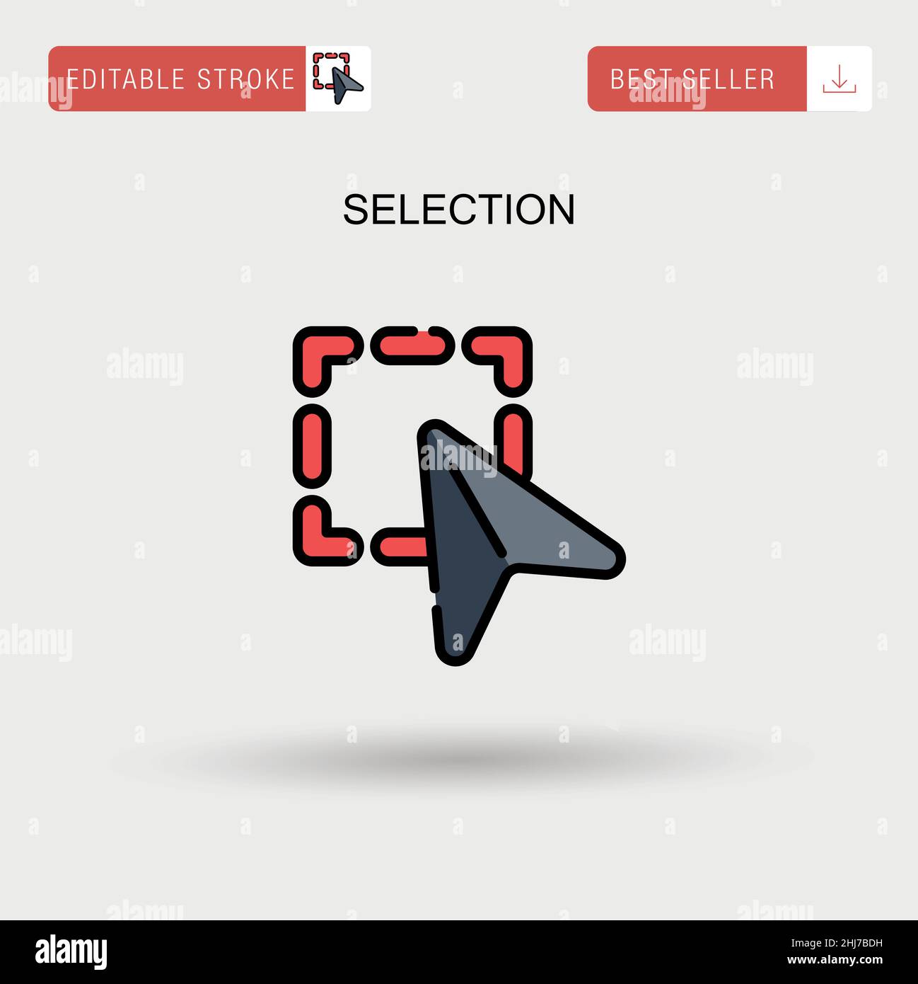 Selection symbol Stock Vector Images - Alamy