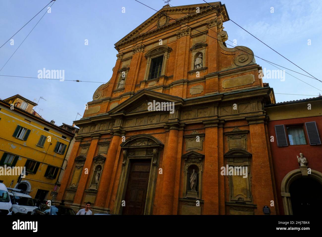 Bologna, Italy: Cathedral, church Parrocchia di San Paolo Maggiore ...