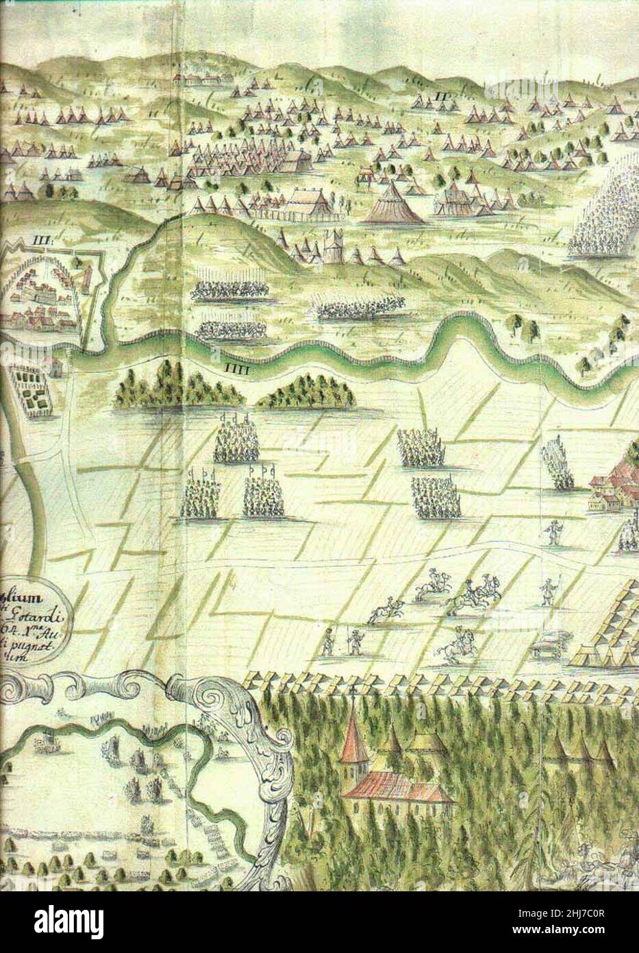 Szentgotthárdi csata (olasz kép 1 Stock Photo - Alamy