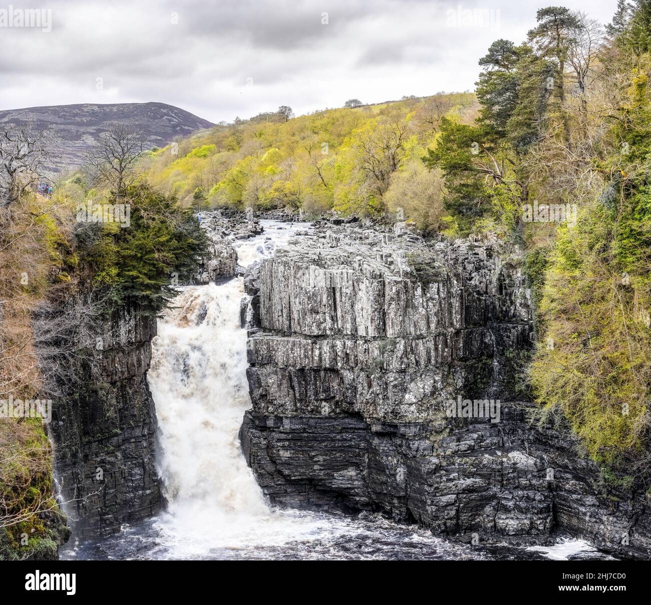 High Force Waterfall, Teesdale, near Barnard Castle, County Durham ... High Force Waterfall, Teesdale, near Barnard Castle, County Durham ...
