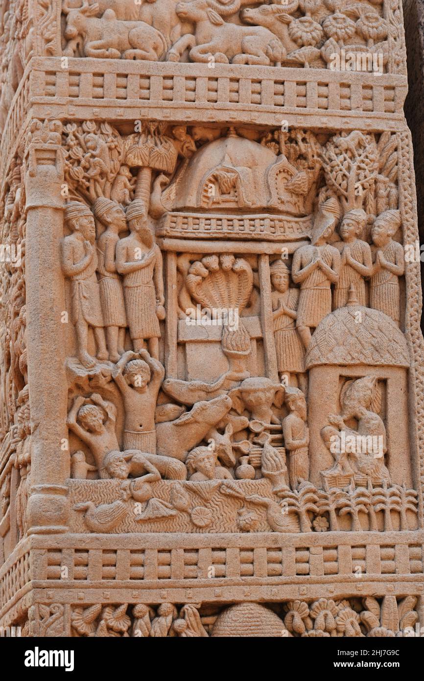 Sanchi Stupa Interior