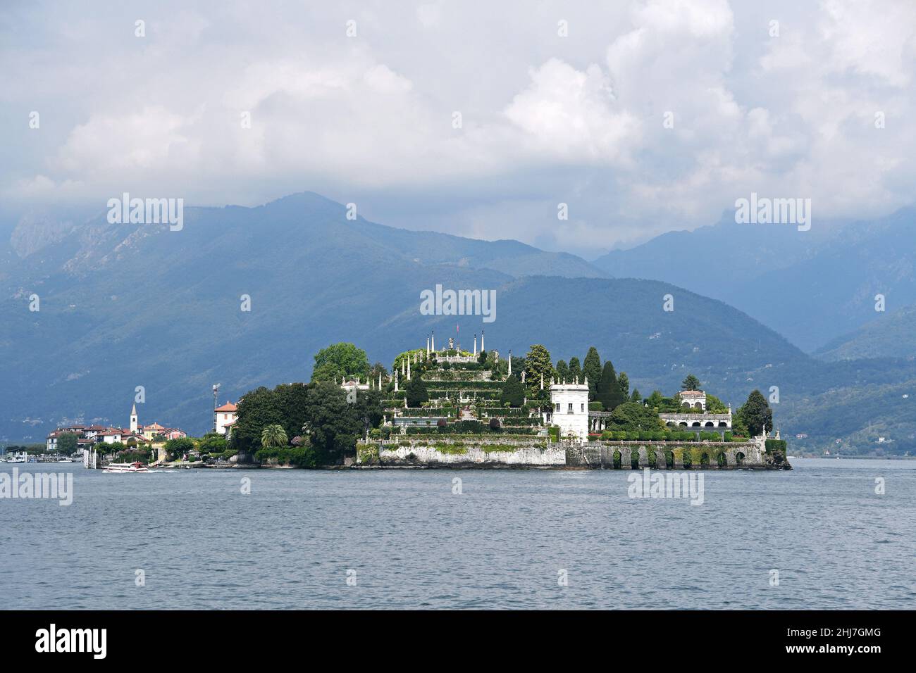 Reisen, Europa, Italien, Piemont; Insel Isola Bella im Lago Maggiore ...