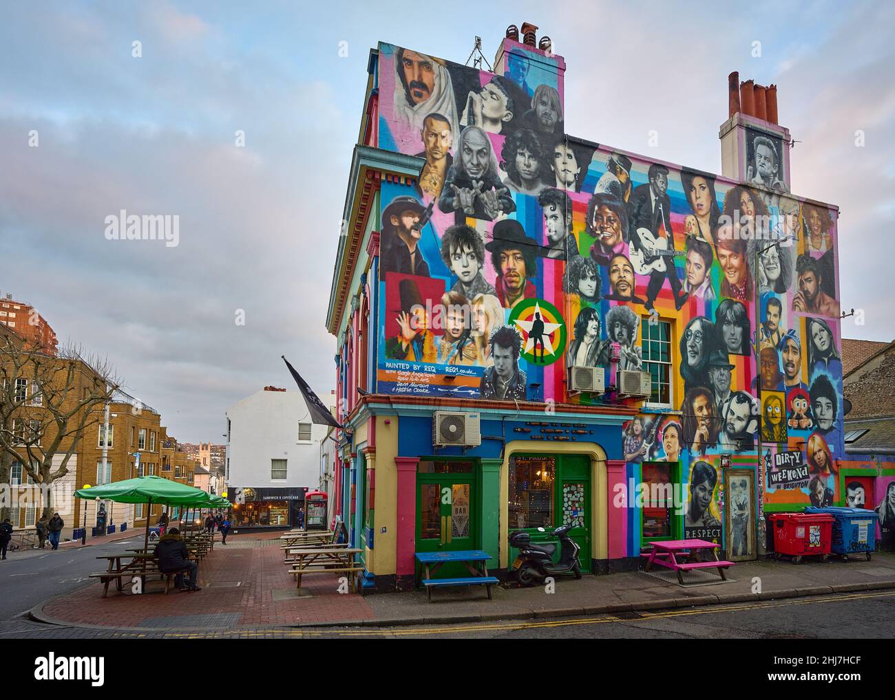 Street Art in Brighton Stock Photo - Alamy