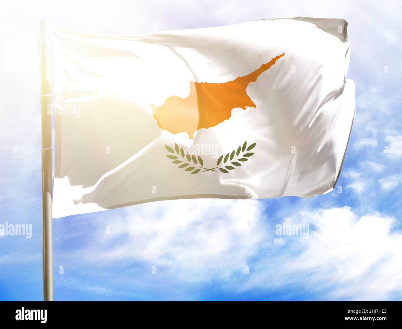 Cyprus flag collection hi-res stock photography and images - Alamy