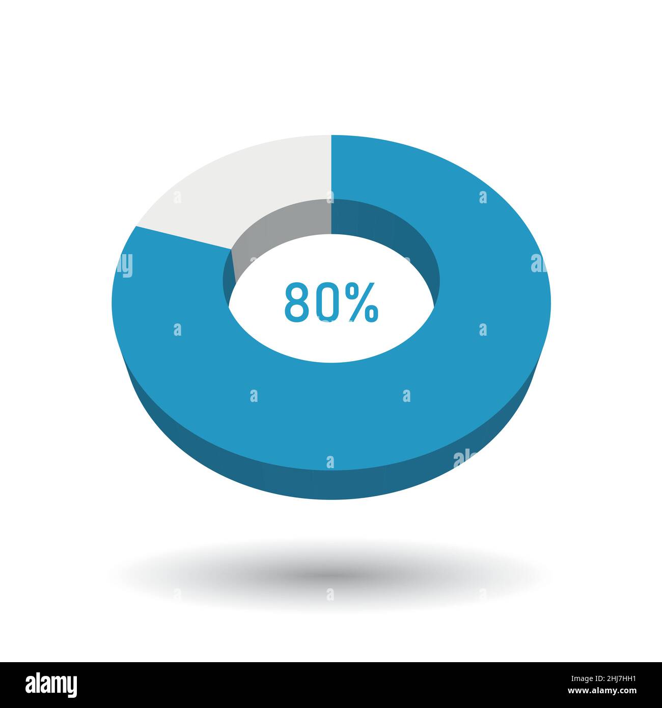 80 Percent 3D Vector Pie Chart Stock Vector Image Art Alamy 80 Percent 3D Vector Pie Chart Stock Vector Image Art Alamy