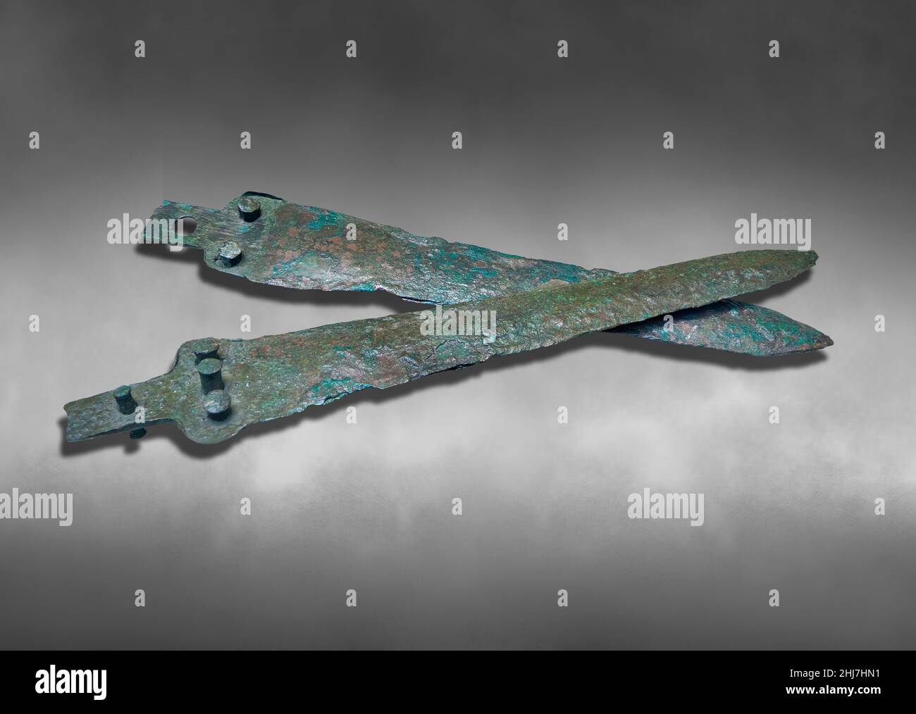 Mycenaean bronze swords hi-res stock photography and images - Alamy