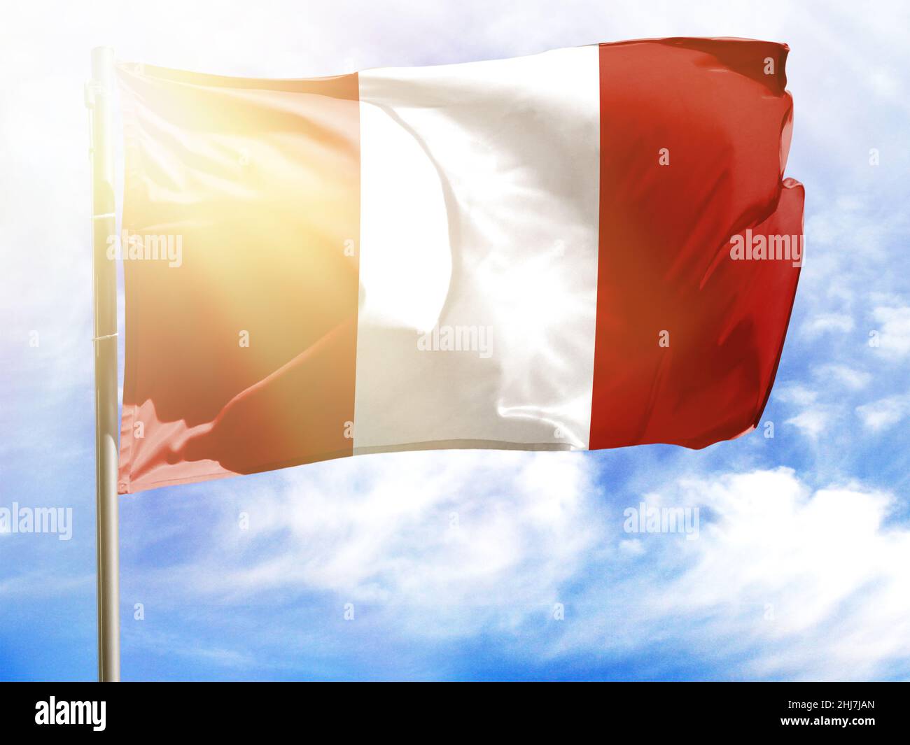 Peru flag icon circle hi-res stock photography and images - Alamy