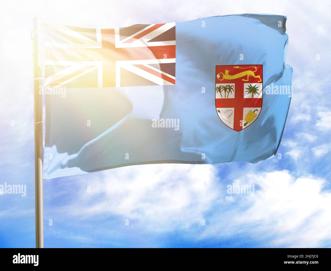 Fiji flag independence hi-res stock photography and images - Alamy
