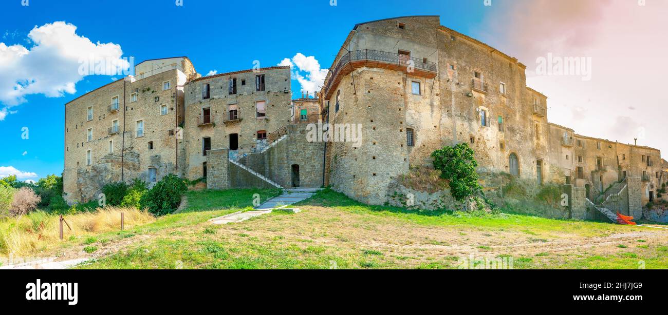 Panorama of the old medieval city in Italy. Tuscany Sights of Europe ...
