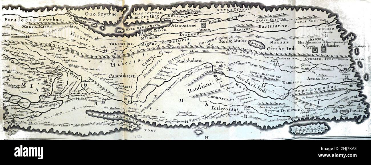 Peutinger table hi-res stock photography and images - Alamy