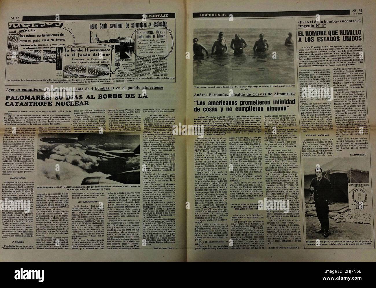 Incidente palomares hi-res stock photography and images - Alamy