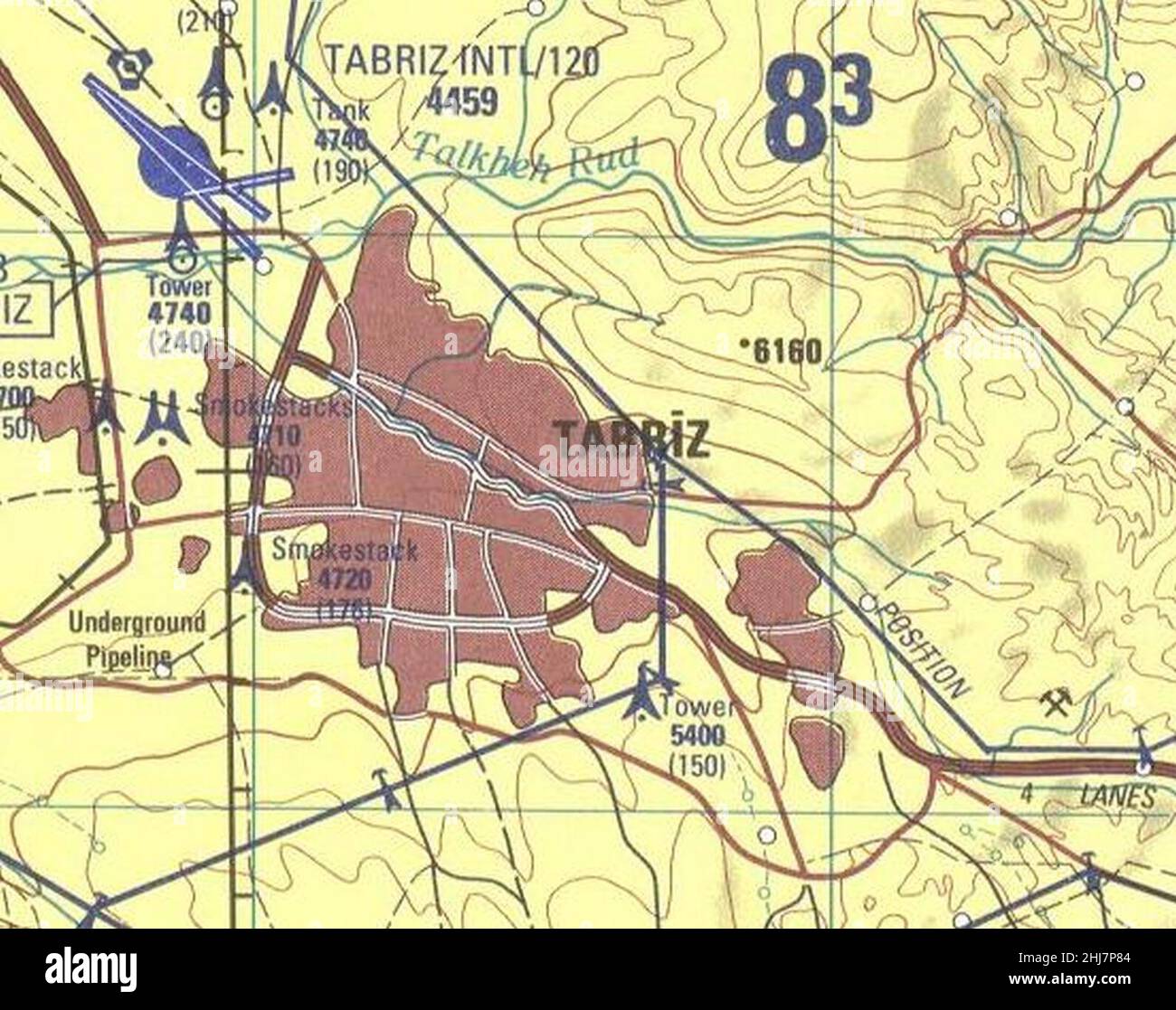 Tabriz map hi-res stock photography and images - Alamy