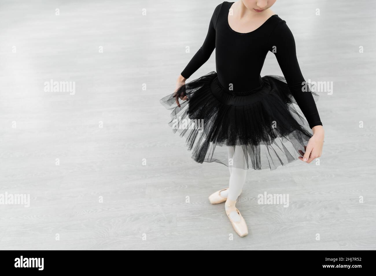Beautiful ballerina rehearsing in ballet hi-res stock photography and ...
