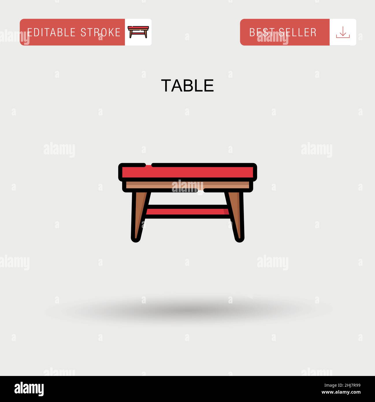 Wooden deck table dark Stock Vector Images - Alamy