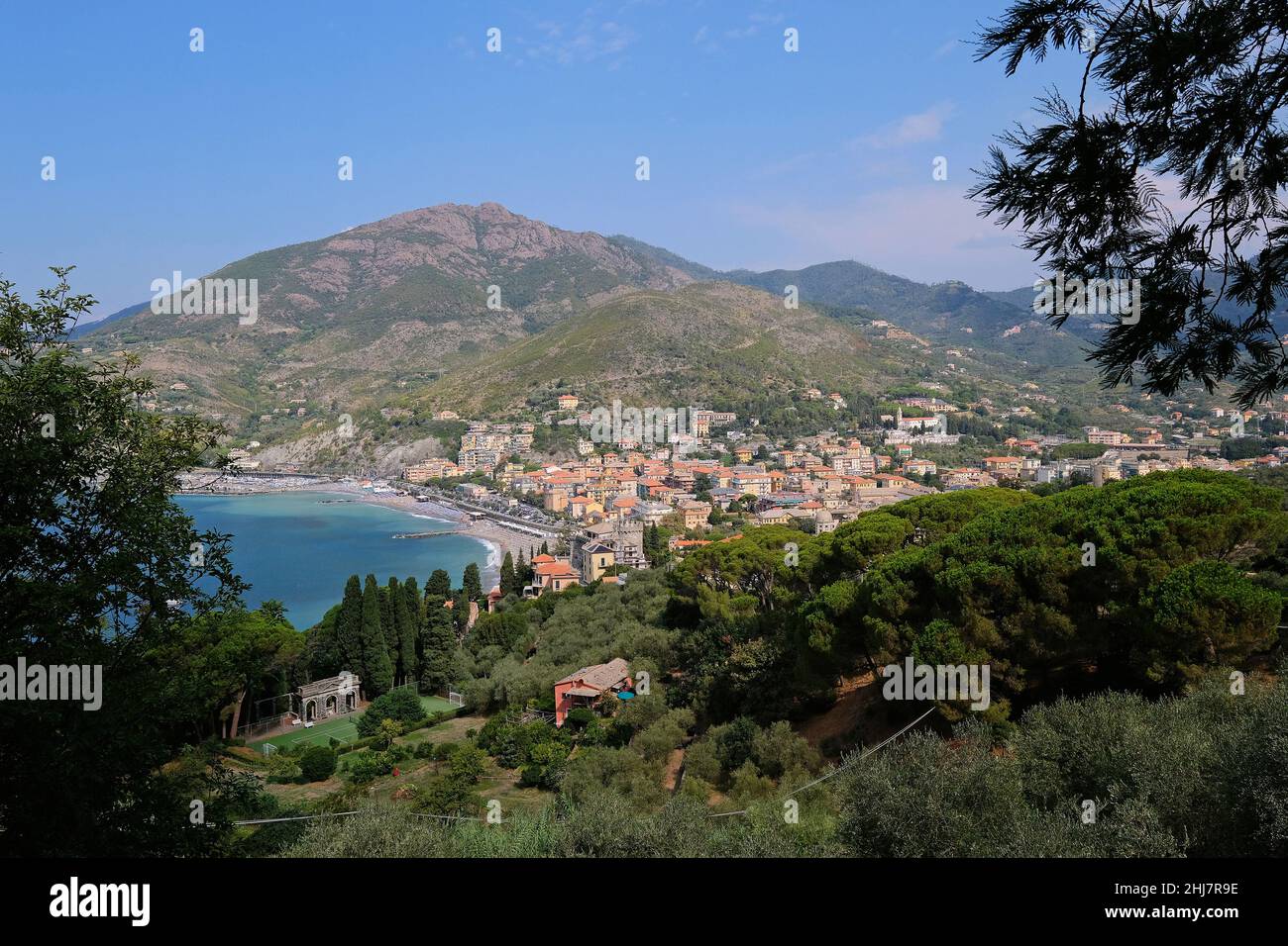 Levanto on the Italian Riviera Stock Photo - Alamy