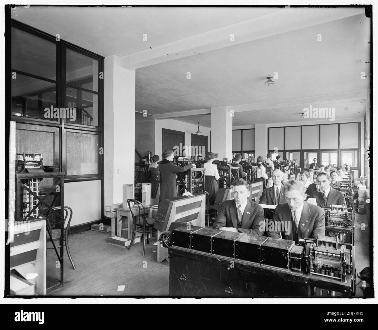 Tabulating machine Cut Out Stock Images & Pictures - Alamy
