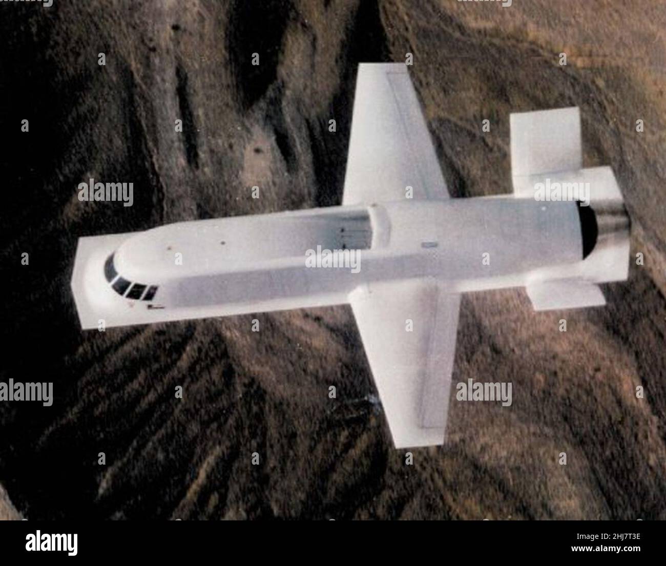 Tacit Blue in flight Stock Photo - Alamy