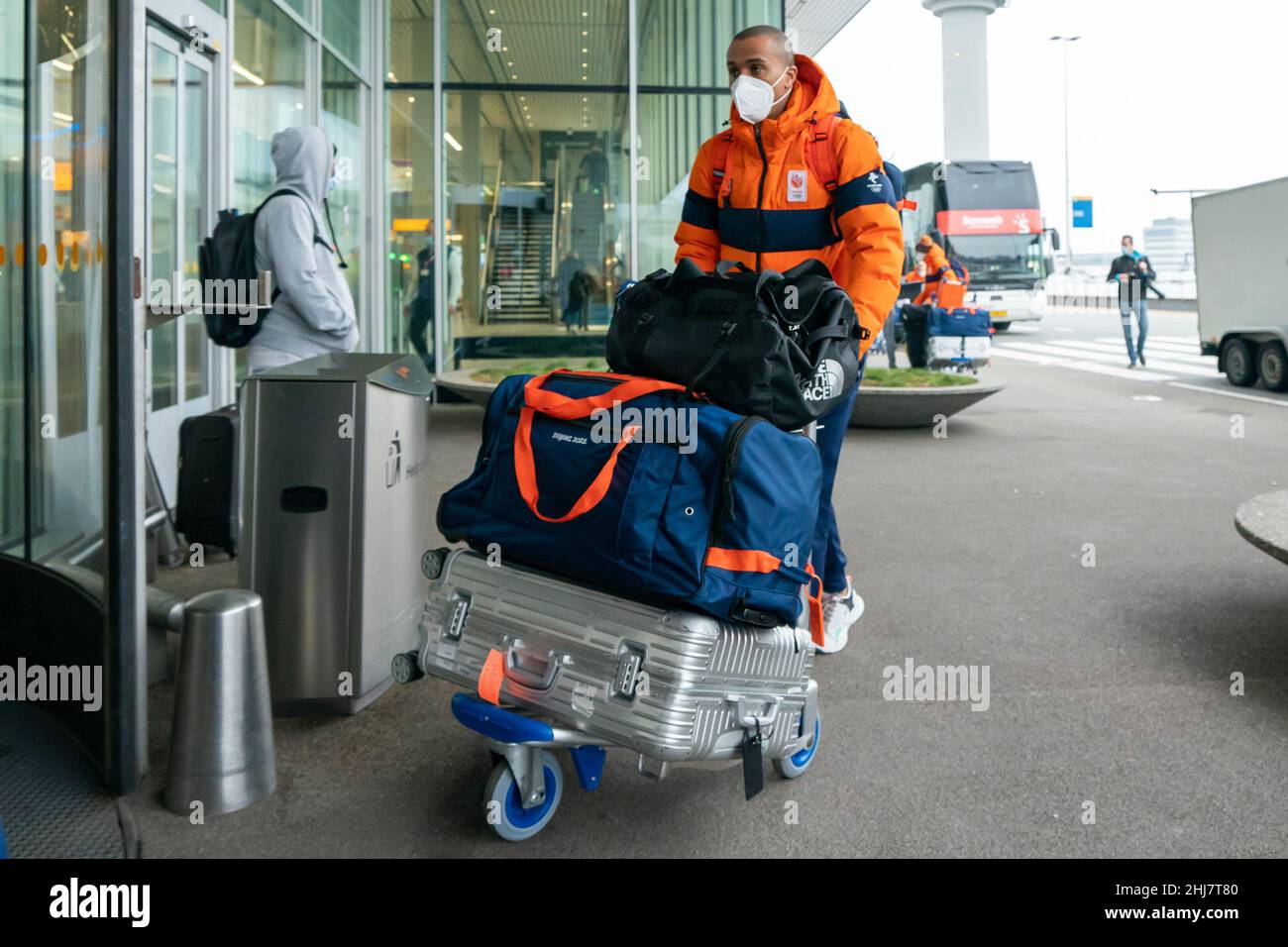 AMSTERDAM, NETHERLANDS - JANUARY 26: Dai Dai N'tab prior to the ...