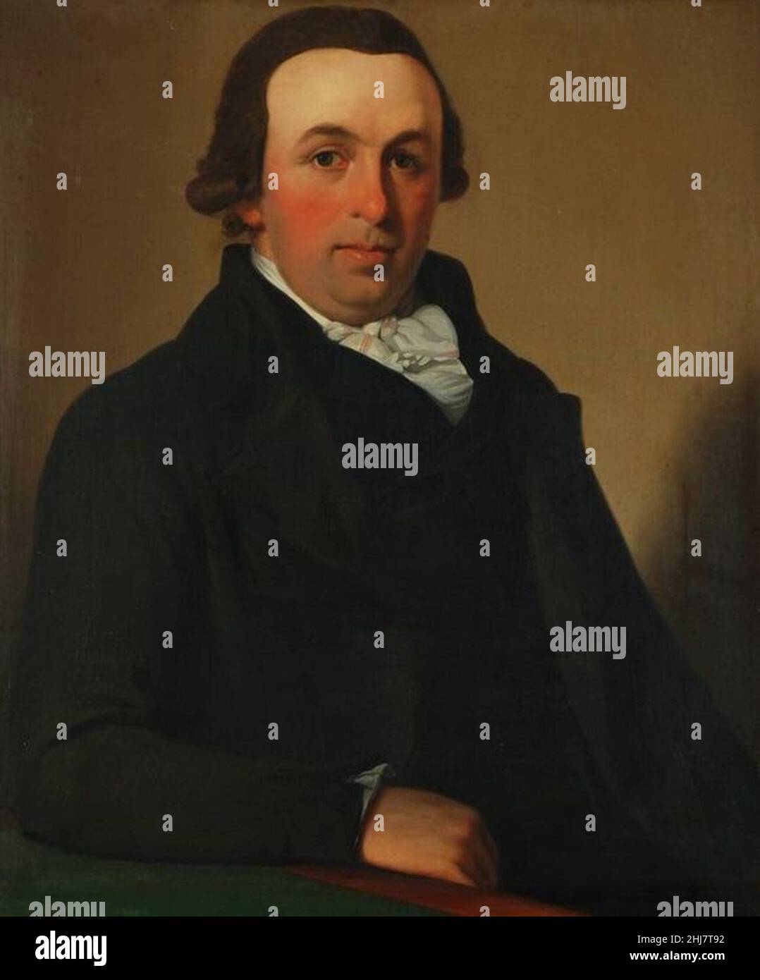 Taco Scheltema I - Portret van Nicolaas van der Geer (ca.1740 Stock ...