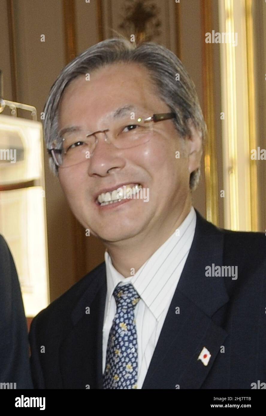 Tadamichi Yamamoto - Reception at the Hôtel de Talleyrand (cropped ...