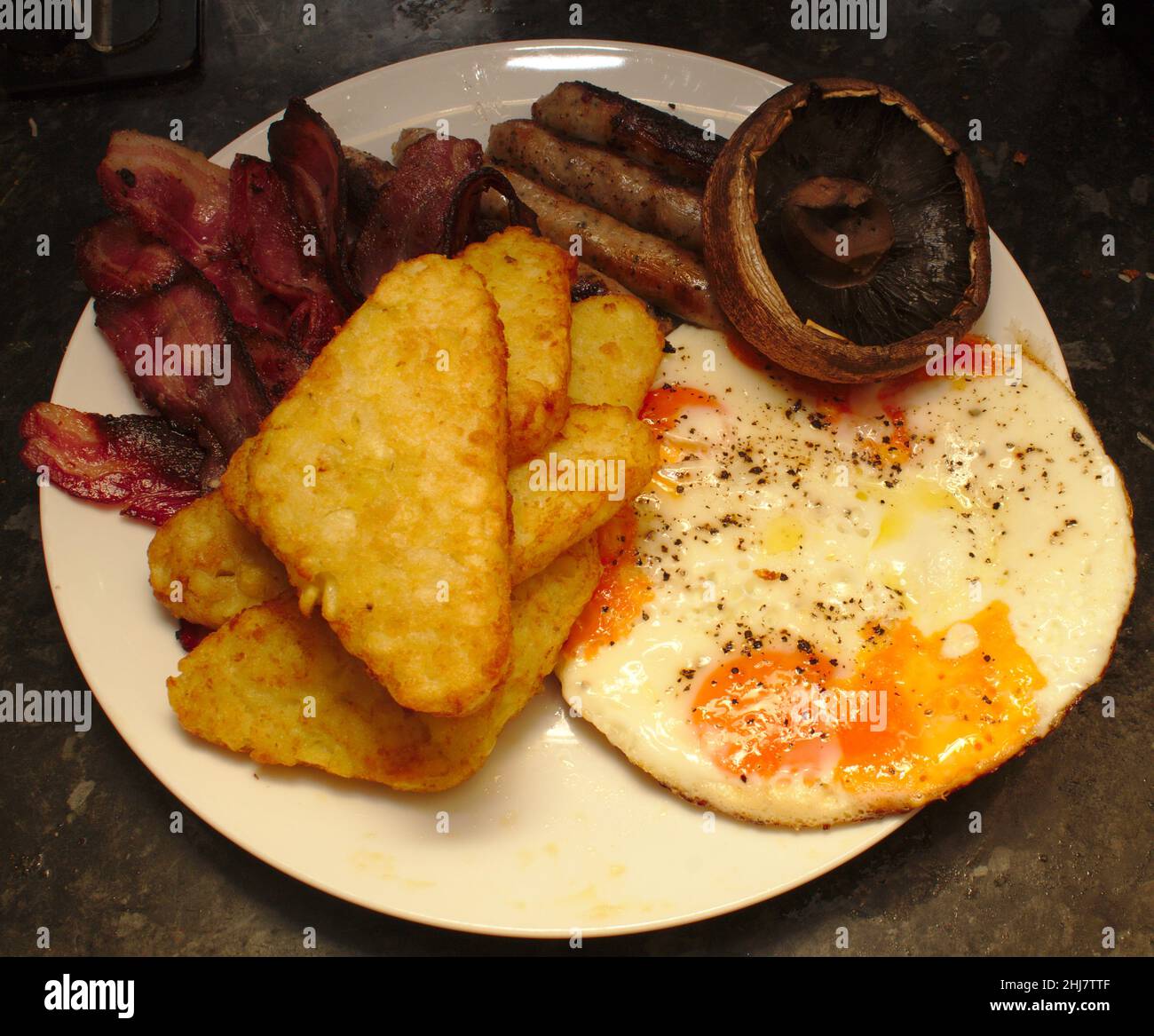 Full English breakfast Stock Photo - Alamy