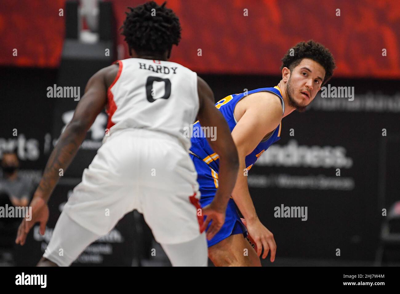 UC Riverside Highlanders guard Dominick Pickett (22) during an NCAA ...