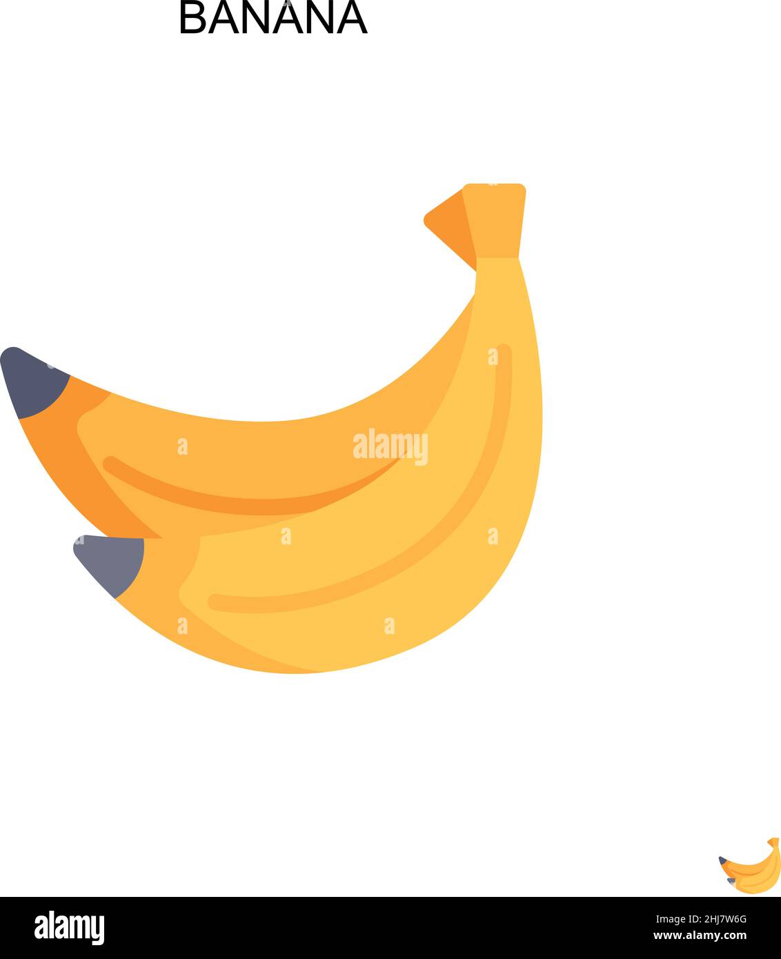 Banana macro Stock Vector Images - Alamy