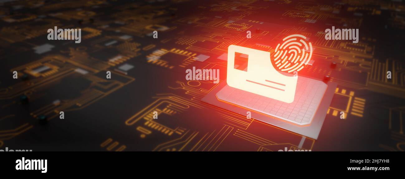 integrated circuit,authentication online, Fingerprint login ...