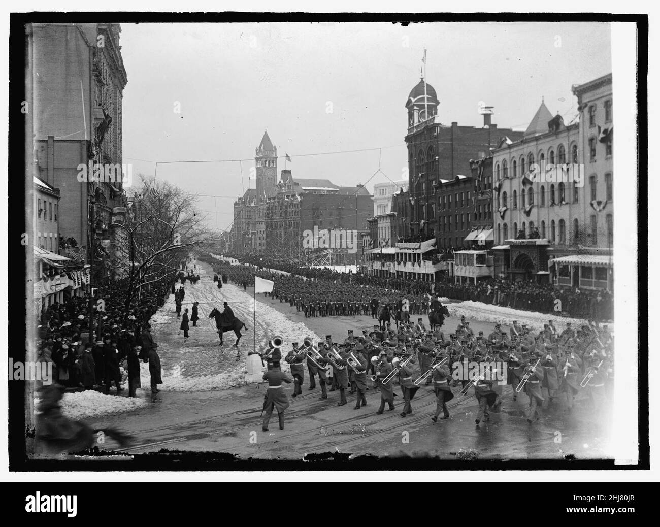 Taft Inauguration, (Mar. 4, 1909 Stock Photo - Alamy