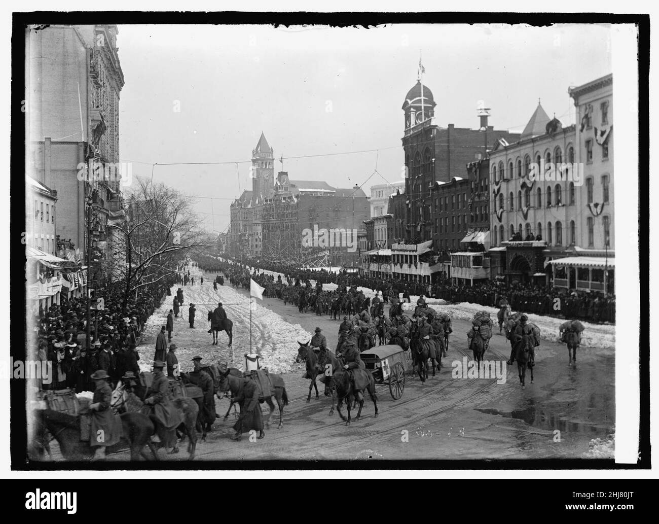 Taft Inauguration, (Mar. 4, 1909 Stock Photo - Alamy