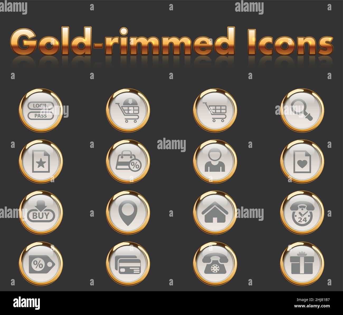 Credit card interface icon Stock Vector Images - Alamy