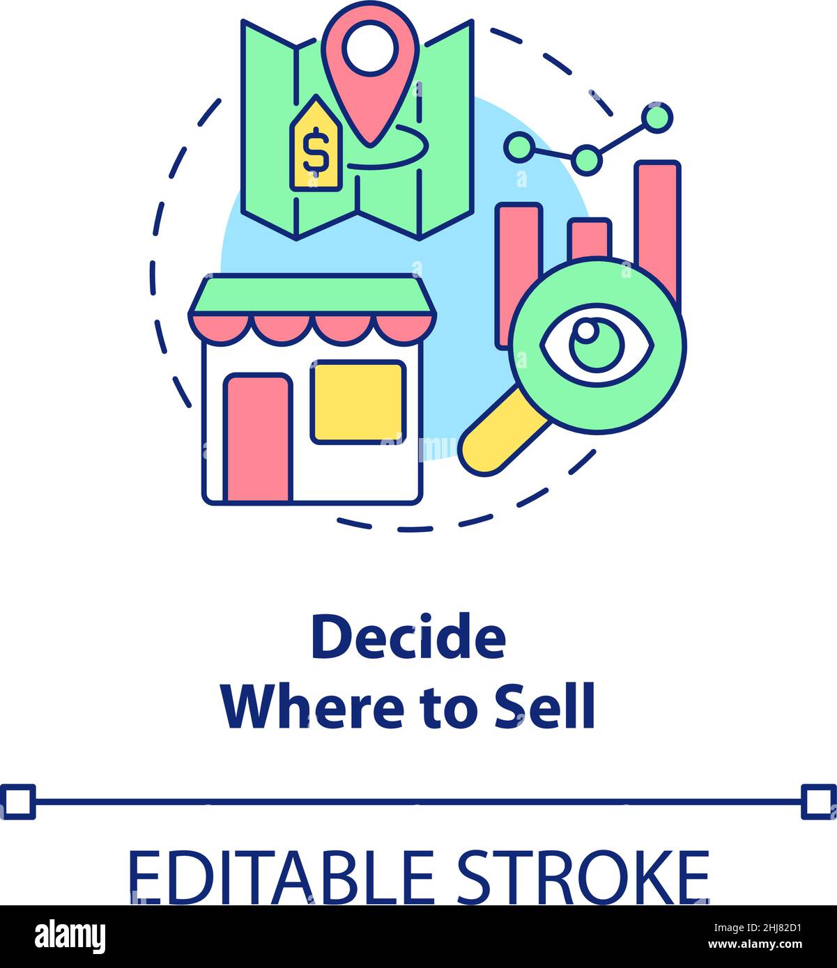 Sell position Stock Vector Images - Alamy