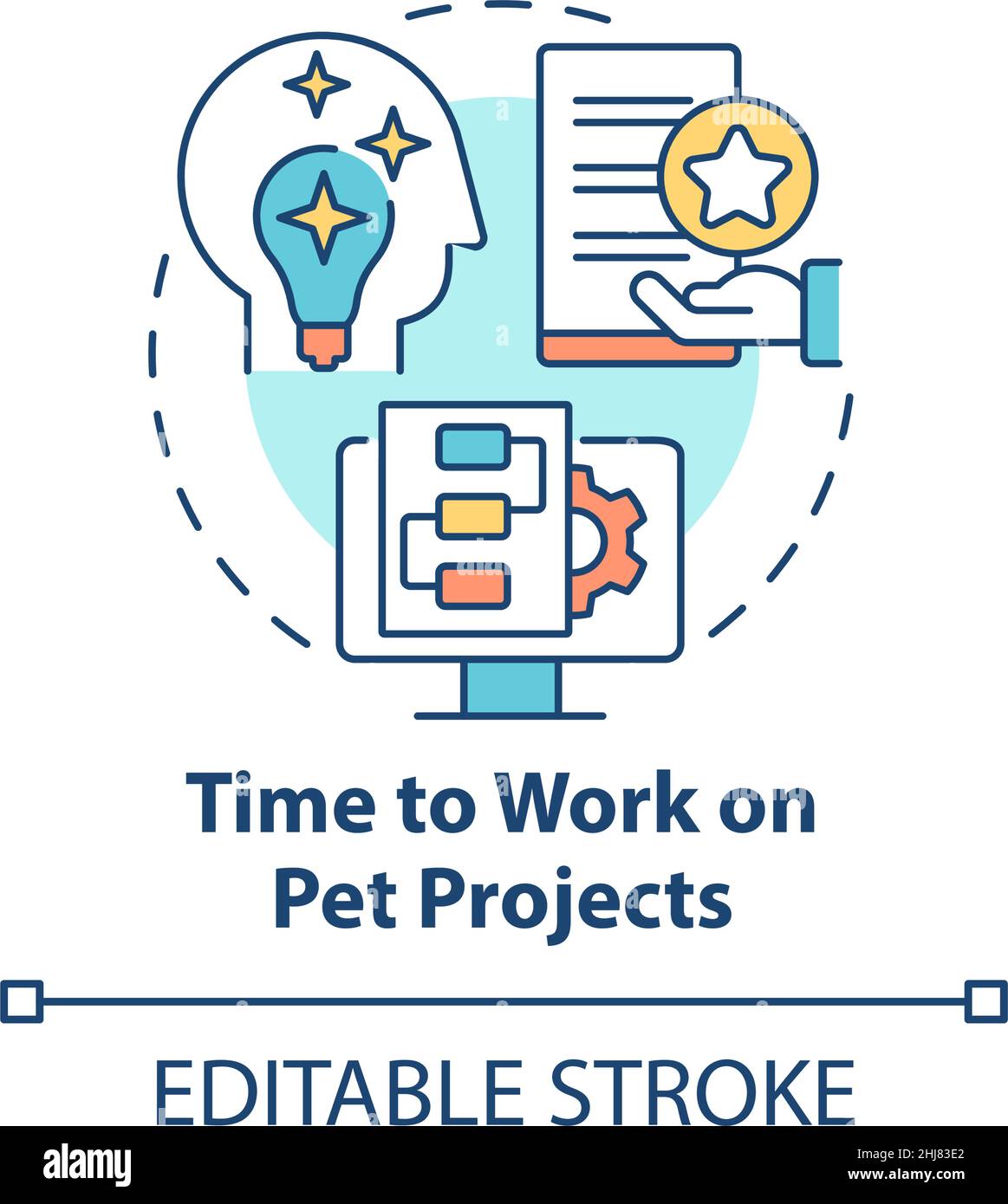 Pet project Stock Vector Images - Alamy