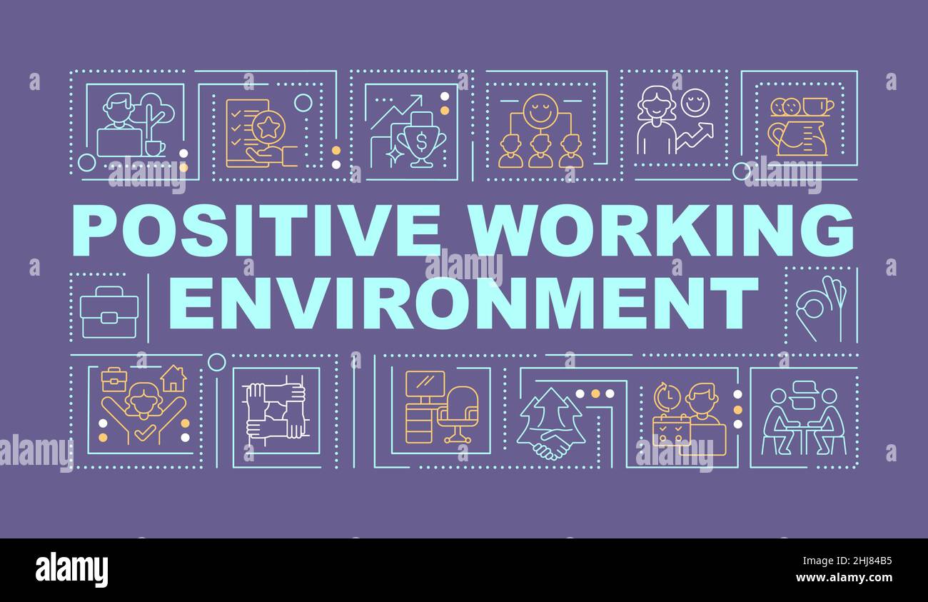 Positive office culture Stock Vector Images - Alamy