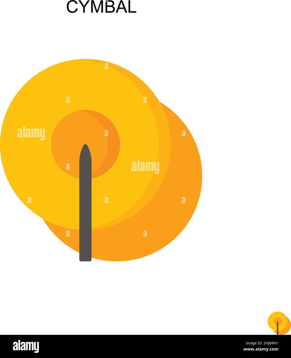 Cymbals detail Stock Vector Images - Alamy