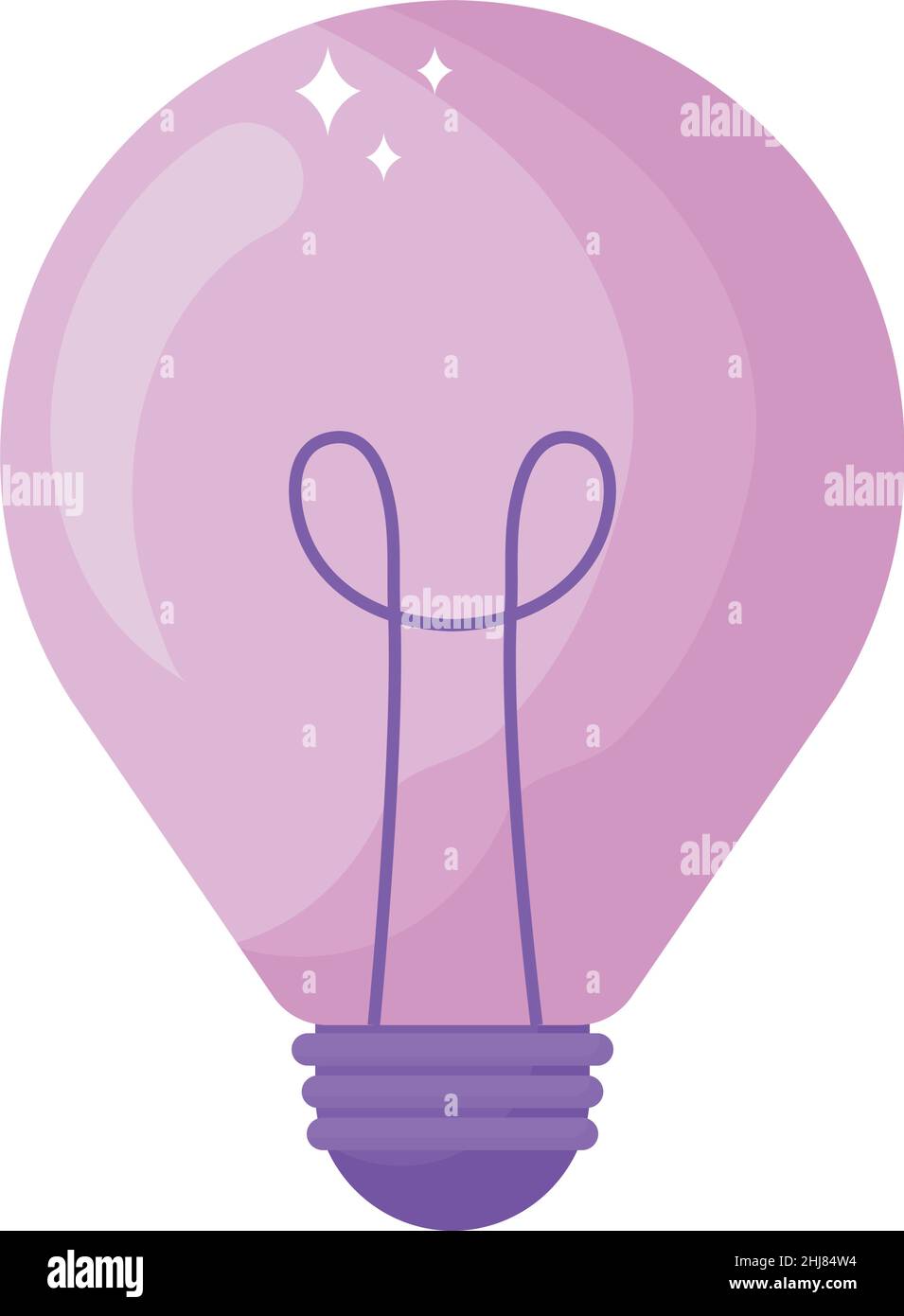 pink light bulb Stock Vector Image & Art - Alamy
