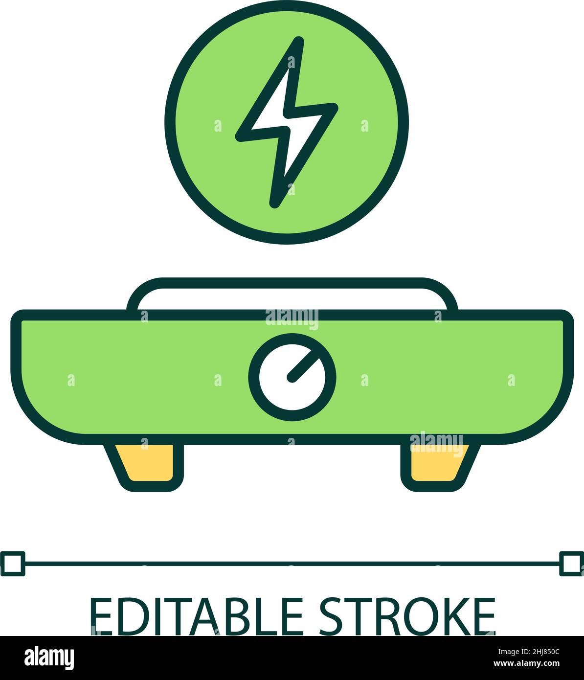 Induction heating Stock Vector Images - Alamy