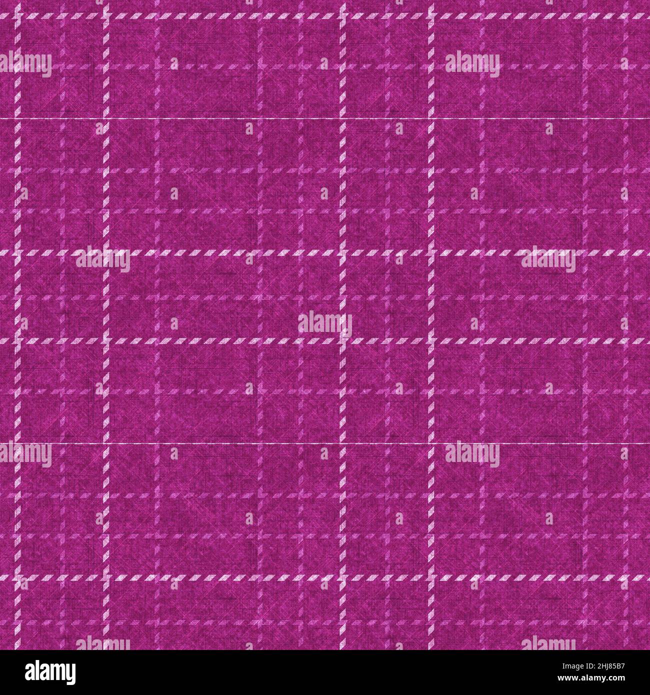 Bright pink summer woven plaid texture. Seamless woollen feminine style ...