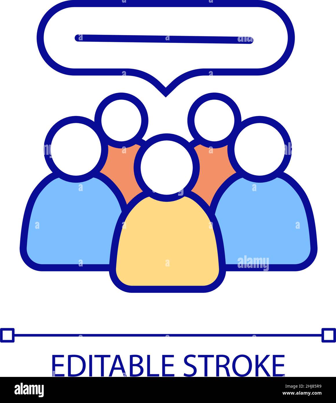 Community consensus Stock Vector Images - Alamy