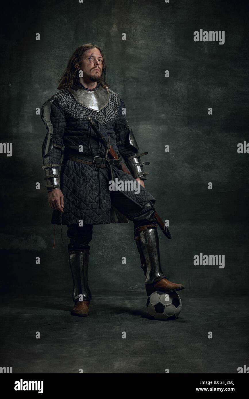 Medieval football painting hi-res stock photography and images - Alamy
