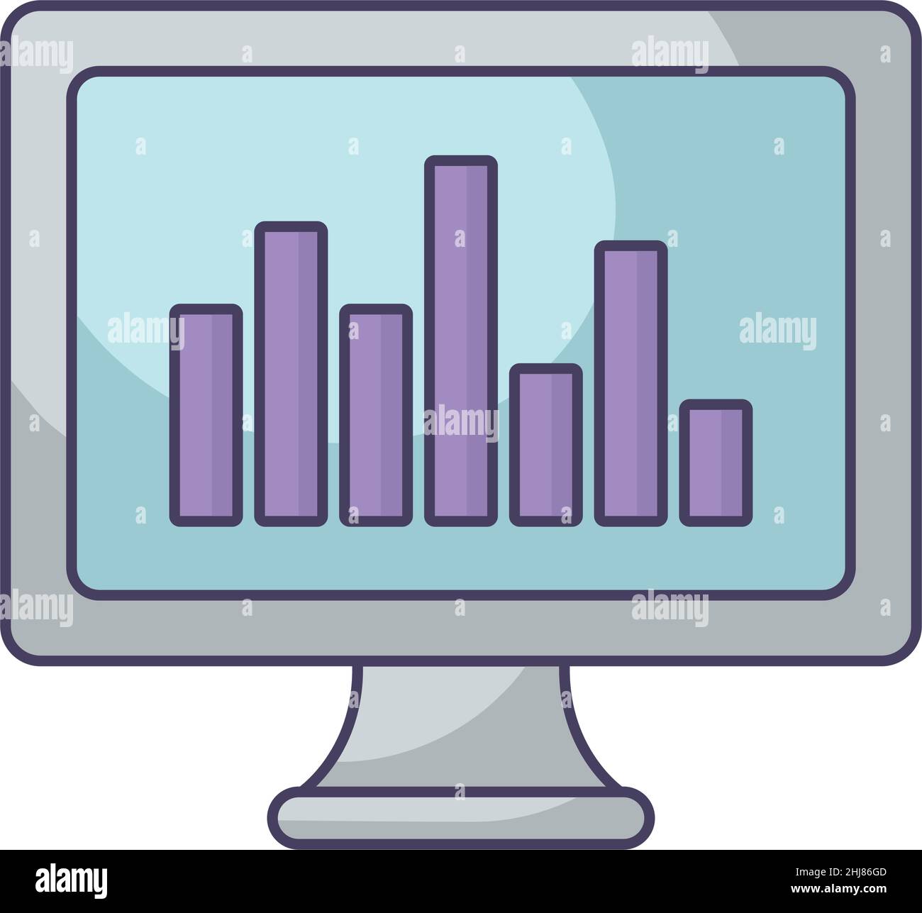 pc monitor design Stock Vector Image & Art - Alamy