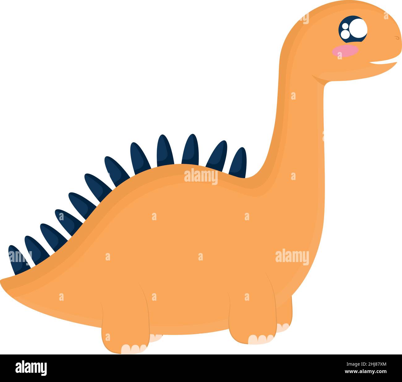 cute spinosaurus illustration Stock Vector Image & Art - Alamy