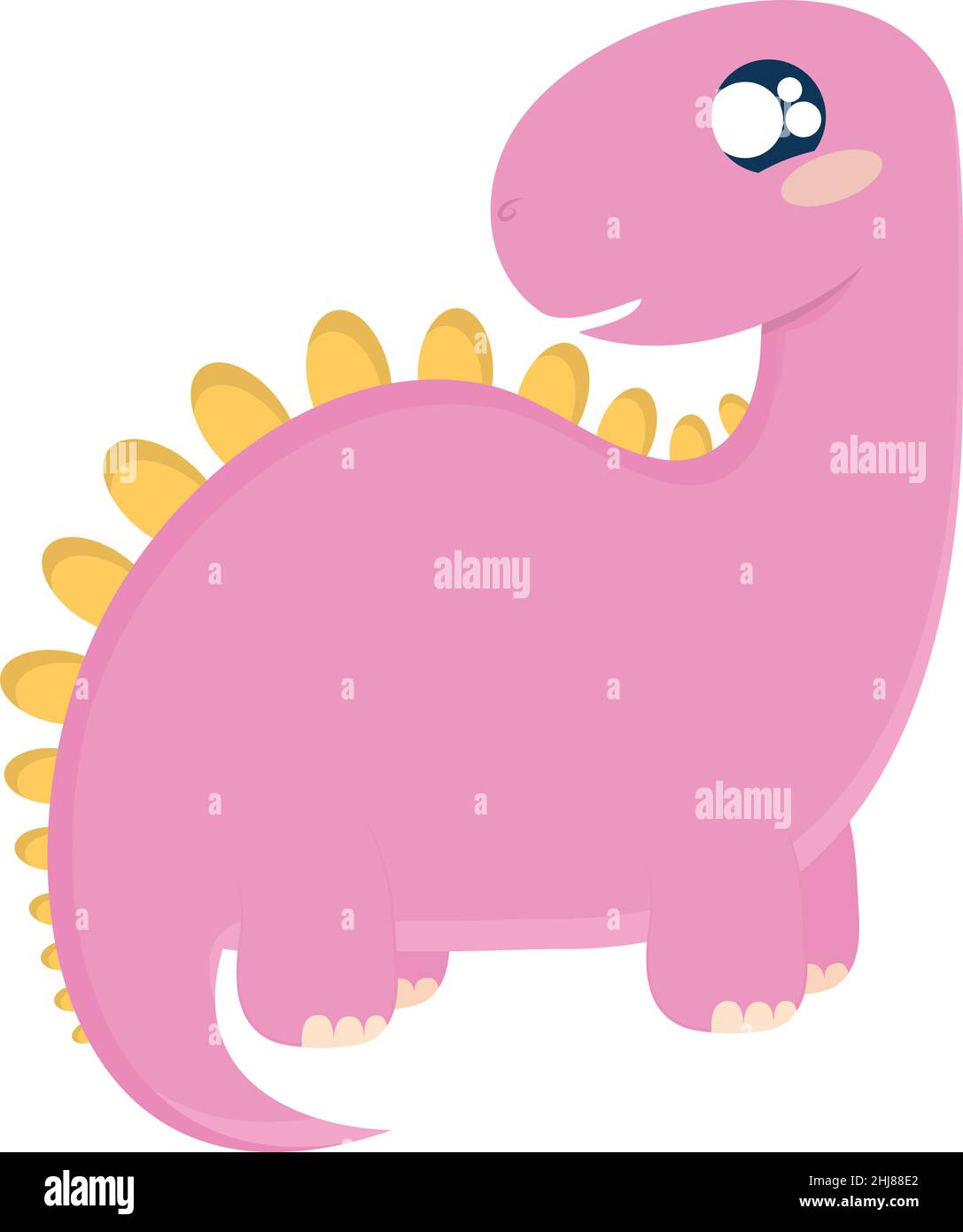 cute spinosaurus design Stock Vector Image & Art - Alamy