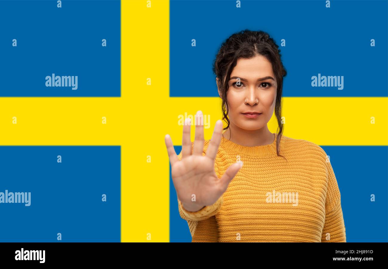 Swedish stop sign hi-res stock photography and images - Alamy