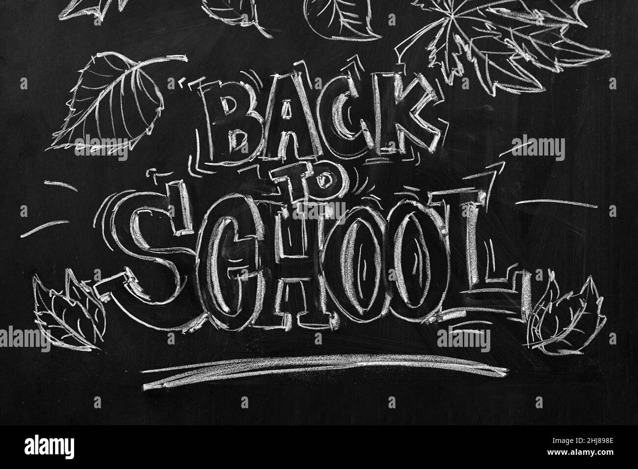 Hand drawn black lettering Black and White Stock Photos & Images - Alamy